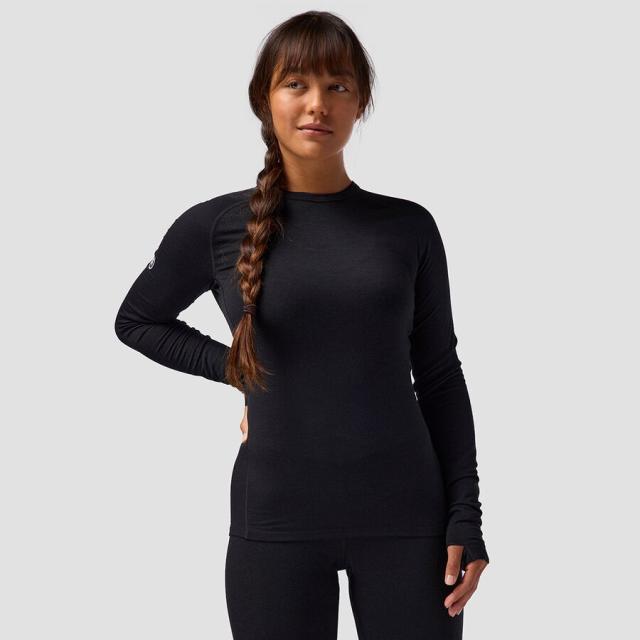 (取寄) バックカントリー レディース RWS メリノ ベースレイヤー— クルー トップ - ウィメンズ Backcountry women Cedars RWS Merino Lt-Wt Baselayer Crew Top - Women's Black