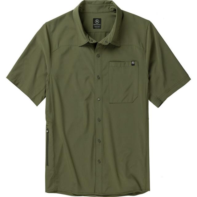 (取寄) バックカントリー メンズ スリックロック ショートスリーブ ボタンアップ ジャージ - メンズ Backcountry men Slickrock Short-Sleeve Button-Up Jersey - Men's Kalamata