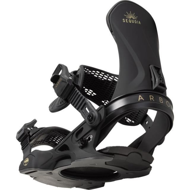 (取寄) アーバー レディース セコイア スノーボード バインディング - 2023 - ウィメンズ Arbor women Sequoia board Binding - 2023 - Women's Black