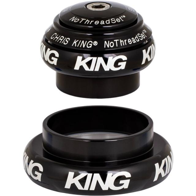 (取寄) クリスキング EC34/EC44 テーパード ノースレッドセット ヘッドセット Chris King EC34/EC44 Tapered NoThreadset Headset Black