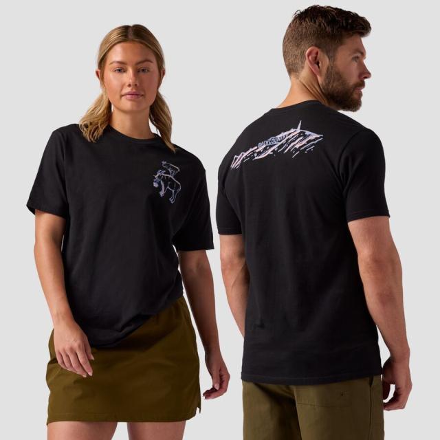 (取寄) バックカントリー クライミング ゴーツ T-シャツ Backcountry Climbing Goats T-Shirt Black