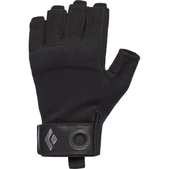 (取寄) ブラックダイヤモンド クラッグ ハーフ-フィンガー グローブ  Crag Half-Finger Glove Black