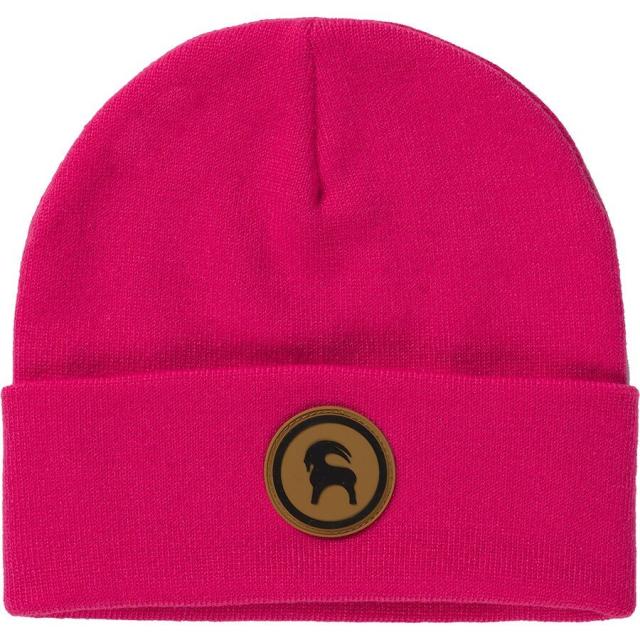 (取寄) バックカントリー パッチ ゴート ビーニー Backcountry Patch Goat Beanie Pink Glo
