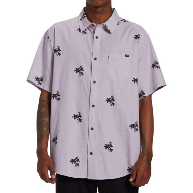 (取寄) ビラボン メンズ サンデーズ ミニ ショートスリーブ シャツ - メンズ Billabong men Sundays Mini Short-Sleeve Shirt - Men's Plum