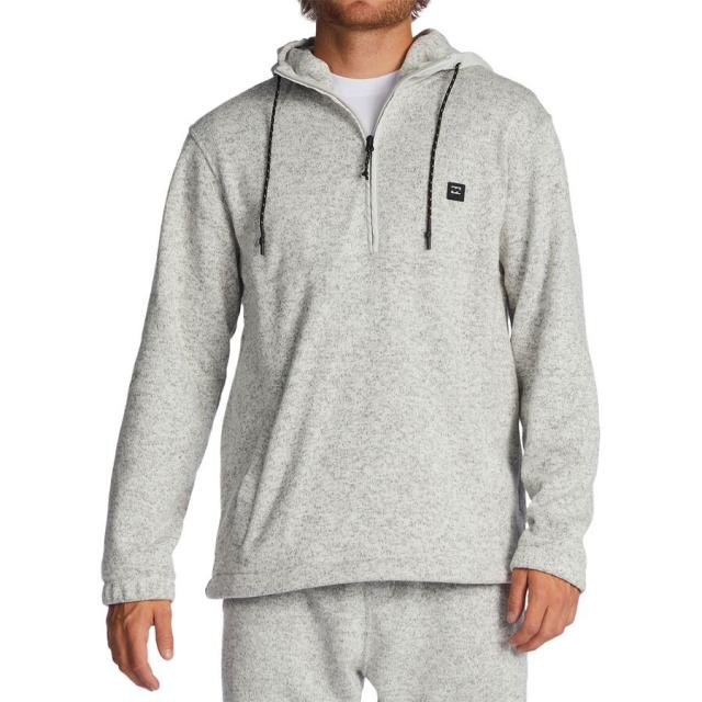 (取寄) ビラボン メンズ バウンダリー フーデット ハーフ-ジップ プルオーバー - メンズ Billabong men Boundary Hooded Half-Zip Pullover - Men's Grey Heather