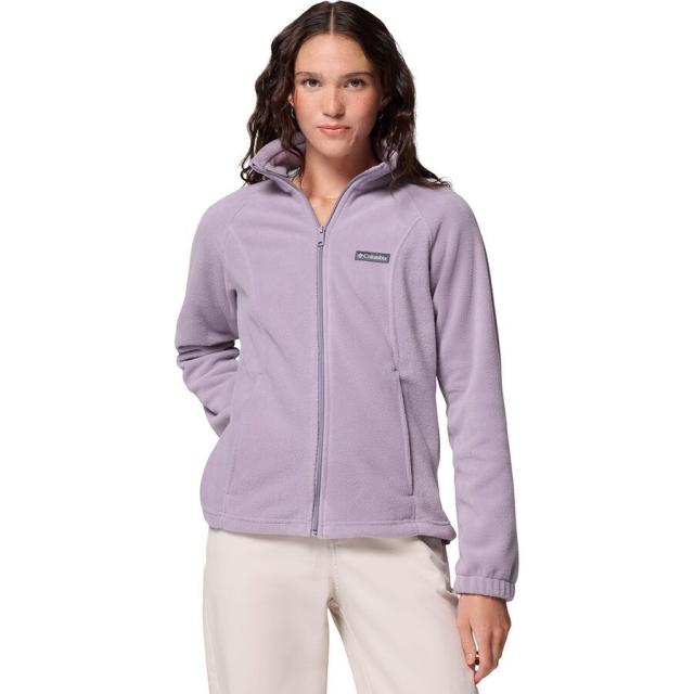 (取寄) コロンビア レディース ベントン スプリングス フルジップ フリース ジャケット - ウィメンズ Columbia women Benton Springs Full-Zip Fleece Jacket - Women's Shale Purple