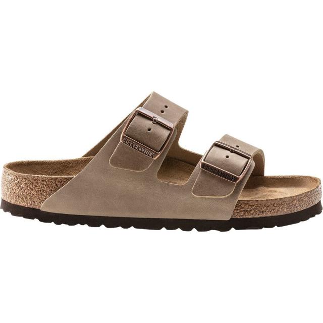 (取寄) ビルケンシュトック レディース アリゾナ ソフト フットベッド レザー ナロー サンダル - ウィメンズ Birkenstock women Arizona Soft Footbed Leather Narrow Sandal - Women's Tobacco Oiled Leather