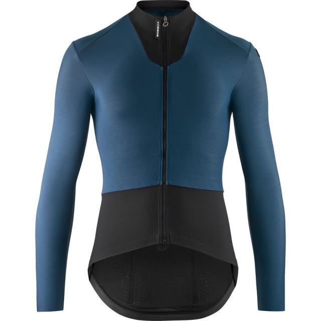 (取寄) アソス メンズ エイキープ R スプリング フォール ロング-スローブ ジャージ S11 - メンズ Assos men EQUIPE R Spring Fall Long-Sleeve Jersey S11 - Men's Petrol Blue