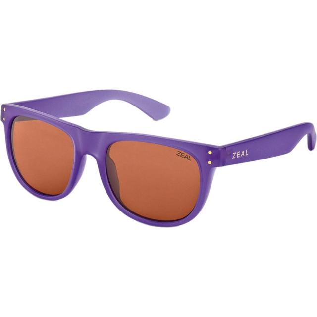 (取寄) ジール エース ポーラライズド サングラス Zeal Ace Polarized Sunglasses Deep Purple/Copper