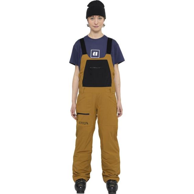 (取寄) アルマダ レディース 2l カーゴ ビブ パンツ - ウィメンズ Armada women Talyah 2L Cargo Bib Pant - Women's Golden Brown/Black