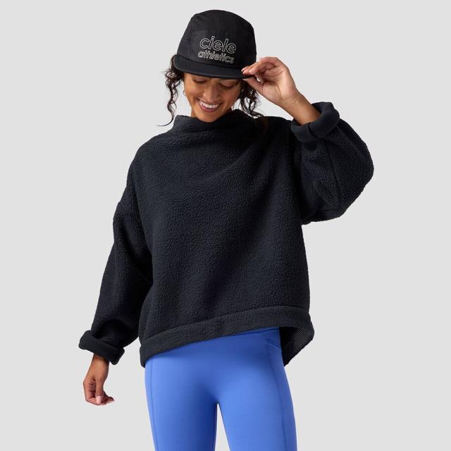 (取寄) バックカントリー レディース ワンダー モック-ネック トップ - ウィメンズ Backcountry women Wander Pile-Fleece Mock-Neck Top - Women's Black