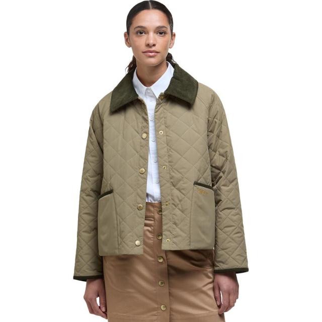 (取寄) バブアー レディース アニス キルト ジャケット - ウィメンズ Barbour women Anise Quilt Jacket - Women's Dusky Green/Ancient