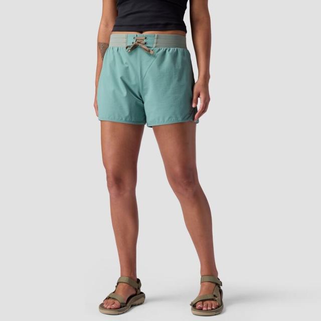(取寄) バックカントリー レディース タホ ボードウォーク ショート - ウィメンズ Backcountry women Tahoe Boardwalk Short - Women's Oil Blue