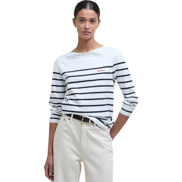 (取寄) バブアー レディース ブラッドリー トップ - ウィメンズ Barbour women Bradley Top - Women's Cloud Stripe