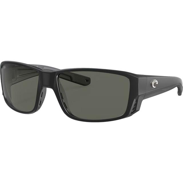 (取寄) コスタ ツナミ アレイ プロ 580G ポーラライズド サングラス Costa Tuna Alley Pro 580G Polarized Sunglasses Black Gray