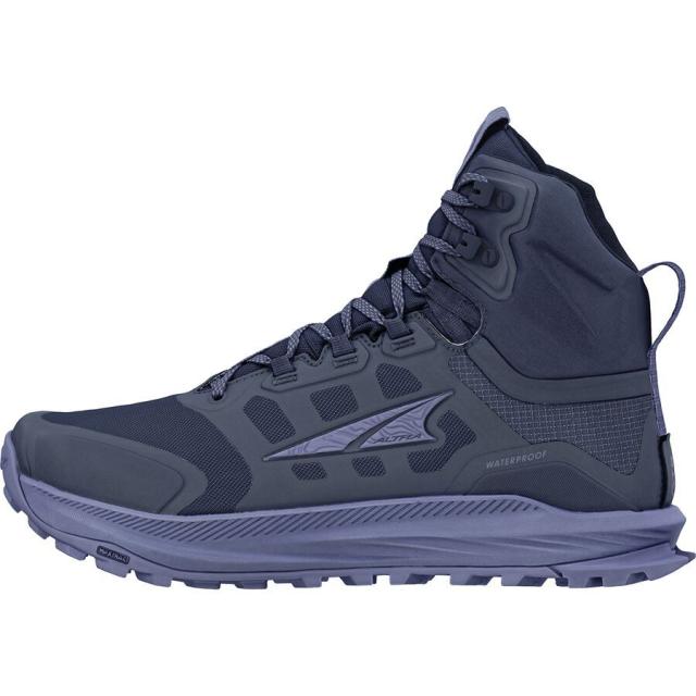(取寄) アルトラ レディース ローン ピーク 9 ウォータープルーフ ミッド ハイキング ブーツ - ウィメンズ Altra women Lone Peak 9 Waterproof Mid Hiking Boot - Women's Dark Blue
