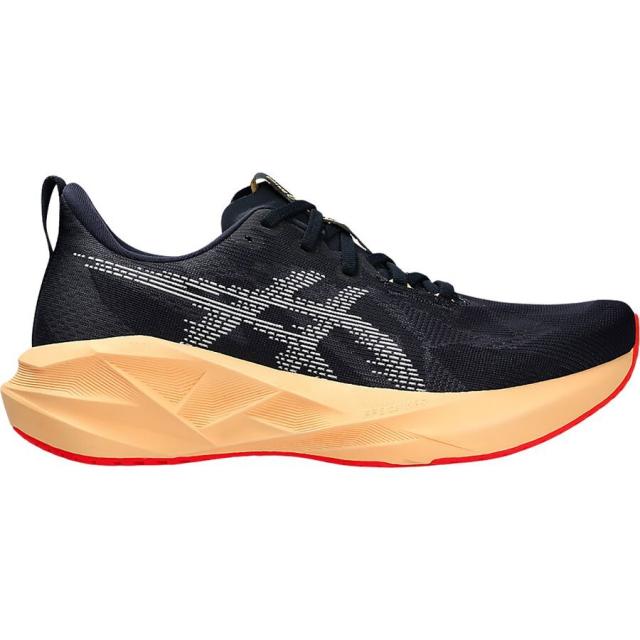(取寄) アシックス メンズ ノヴァブラスト 5 ランニング シューズ - メンズ Asics men Novablast 5 Running Shoe - Men's Midnight/Orange Glow