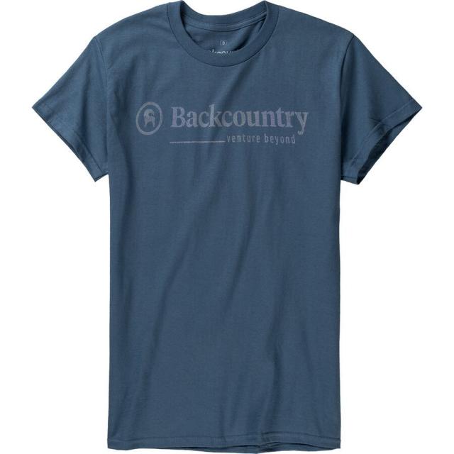 (取寄) バックカントリー ベンチャー ビヨンド ロックアップ T-シャツ Backcountry Venture Beyond Lockup T-Shirt Indigo