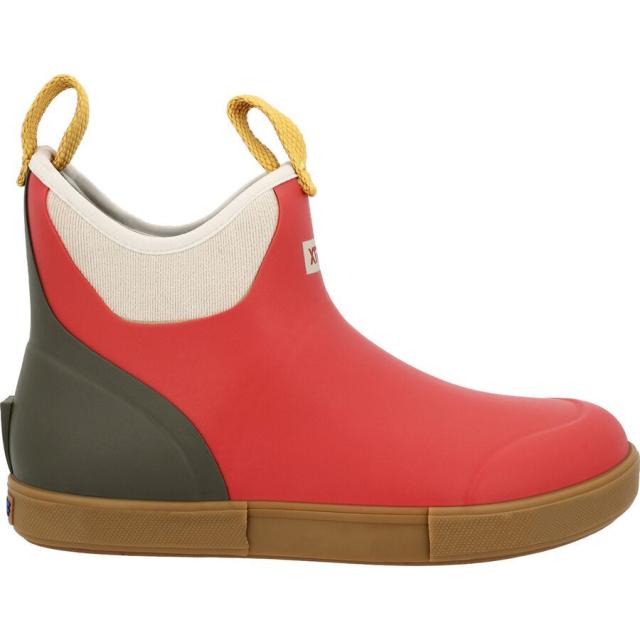 (取寄) エクストラタフ レディース アンクル デック ビンテージ 6インチ ブーツ - ウィメンズ Xtratuf women Ankle Deck Vintage 6in Boot - Women's Vintage Coral
