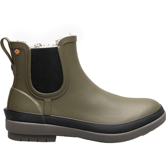 (取寄) ボグス レディース アマンダ プラッシュ リ チェルシー ブーツ - ウィメンズ Bogs women Amanda Plush II Chelsea Boot - Women's Dark Olive