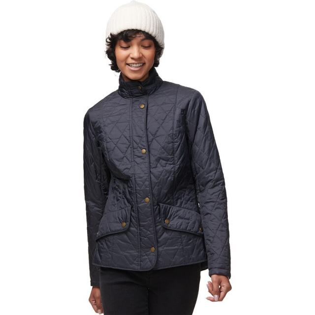 (取寄) バブアー レディース フライウェイト キャバルリー キルト ジャケット - ウィメンズ Barbour women Flyweight Cavalry Quilt Jacket - Women's Navy/Navy