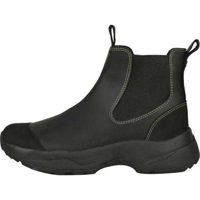 (取寄) レディース シリ ウォータープルーフ ブーツ - ウィメンズ Woden women Siri Waterproof Boot - Women's Black/Black