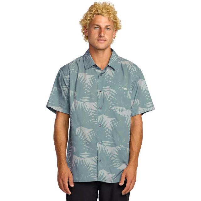 (取寄) ビラボン メンズ サーフトレック パーフ ショートスリーブ シャツ - メンズ Billabong men Surftrek Perf Short-Sleeve Shirt - Men's Sea Blue