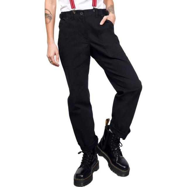 (取寄) ザ エッセンシャル ユーティリティ パンツ Wildfang The Essential Utility Pant Black