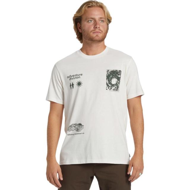 (取寄) ビラボン メンズ タイダル リサーチ ショートスリーブ T-シャツ - メンズ Billabong men Tidal Research Short-Sleeve T-Shirt - Men's Off White