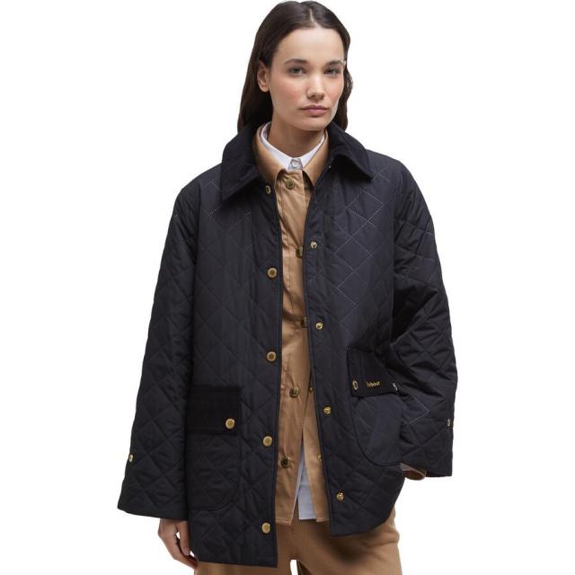(取寄) バブアー レディース コリーン キルト ジャケット - ウィメンズ Barbour women Corinne Quilt Jacket - Women's Black/Ancient