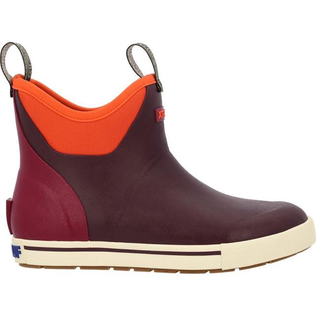 (取寄) エクストラタフ レディース キャンプ 6インチ アンクル デック ブーツ - ウィメンズ Xtratuf women Camp 6in Ankle Deck Boot - Women's Fig
