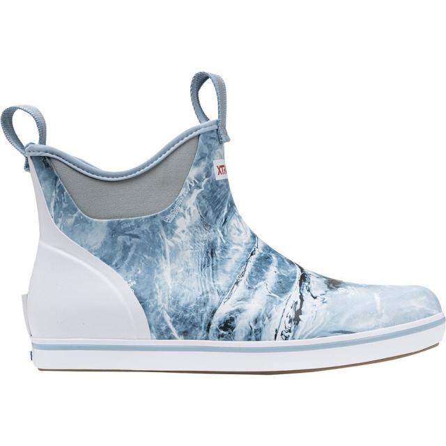 (取寄) エクストラタフ メンズ アンクル デック プリンテッド 6インチ ブーツ - メンズ Xtratuf men Ankle Deck Printed 6in Boot - Men's Mossy Oak Wakeform Arctic