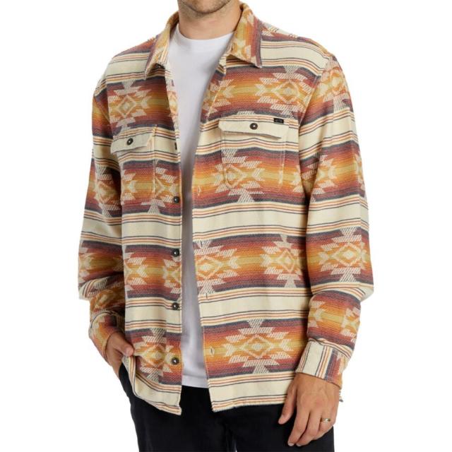 (取寄) ビラボン メンズ オフショア ジャカード フランネル シャツ - メンズ Billabong men Offshore Jacquard Flannel Shirt - Men's Gold