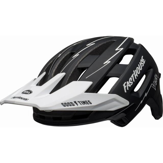(取寄) ベル スーパー エアー ミプス ヘルメット Bell Super Air Mips Helmet Matte Black/White Fasthouse