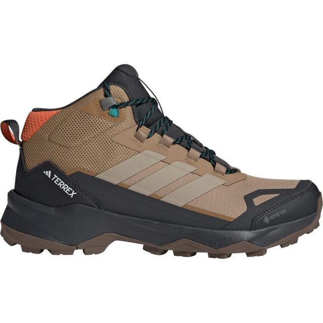 (取寄) アディダステレックス メンズ テレックス スカイチェイサー ミッド Gtx ハイキング ブーツ - メンズ Adidas TERREX men Terrex Skychaser AX5 Mid GTX Hiking Boot - Men's Cardboard/Blanch Cargo/Semi Impact Orange