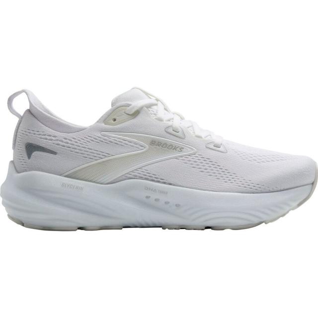 (取寄) ブルックス レディース グリセリン 22 ワイド シューズ - ウィメンズ Brooks women Glycerin 22 Wide Shoe - Women's White/White/Grey