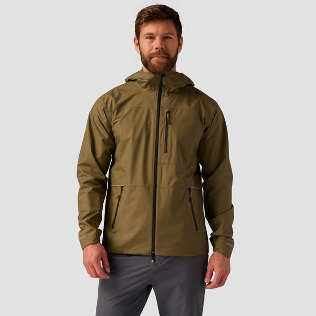 (取寄) バックカントリー メンズ ランオフ 2.5L レイン ジャケット - メンズ Backcountry men Runoff 2.5L Rain Jacket - Men's Kalamata