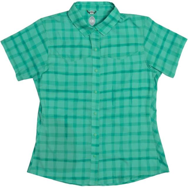 (取寄) クラブライドアパレル レディース バンダラ スプラッシュ プレイド ジャージ - ウィメンズ Club Ride Apparel women Bandara Splash Plaid Jersey - Women's Aqua Splash
