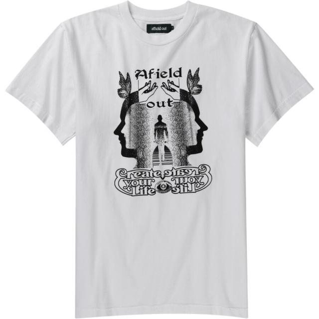 (取寄) アフィールドアウト メンズ クリエーター T-シャツ - メンズ Afield Out men Creator T-Shirt - Men's White