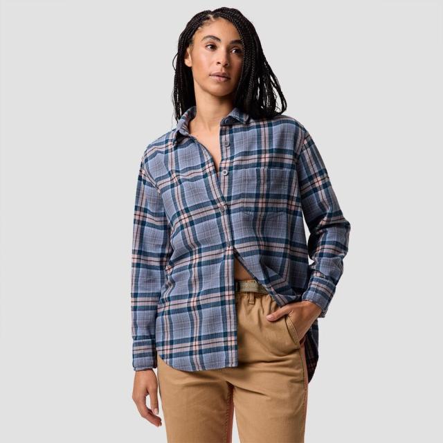 (取寄) バックカントリー レディース ベンチャー クラシック フランネル シャツ - ウィメンズ Backcountry women Venture Classic Flannel Shirt - Women's Midnight Blue Peeler Plaid