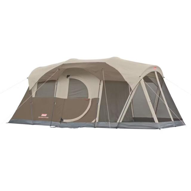 (取寄) コールマン 6-パーソン テント + スクリーン ルーム Coleman WeatherMaster 6-Person Tent + Screen Room Tan