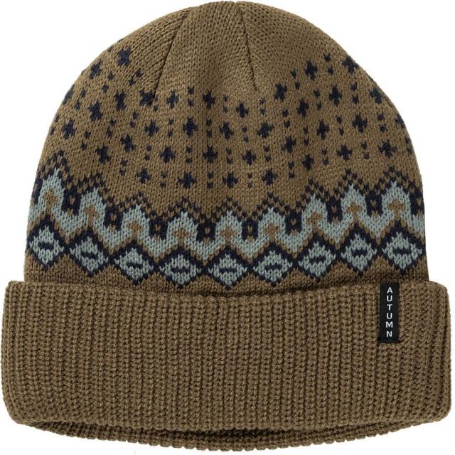 (取寄) オータム フェアアイル ビーニー Autumn Fairisle Beanie Light Brown