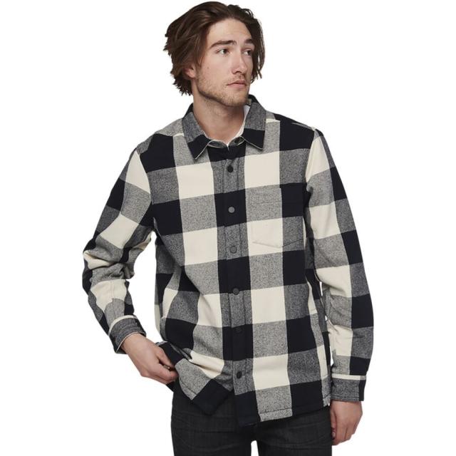 (取寄) ブラックダイヤモンド メンズ プロジェクト ライン フランネル - メンズ  men Project Lined Flannel - Men's Black/Off White Plaid
