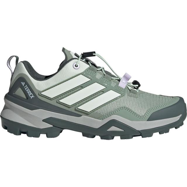 (取寄) アディダステレックス レディース テレックス スカイチェイサー ハイキング シューズ - ウィメンズ Adidas TERREX women Terrex Skychaser Hiking Shoe - Women's Linen Green/Off White/Silver Dawn