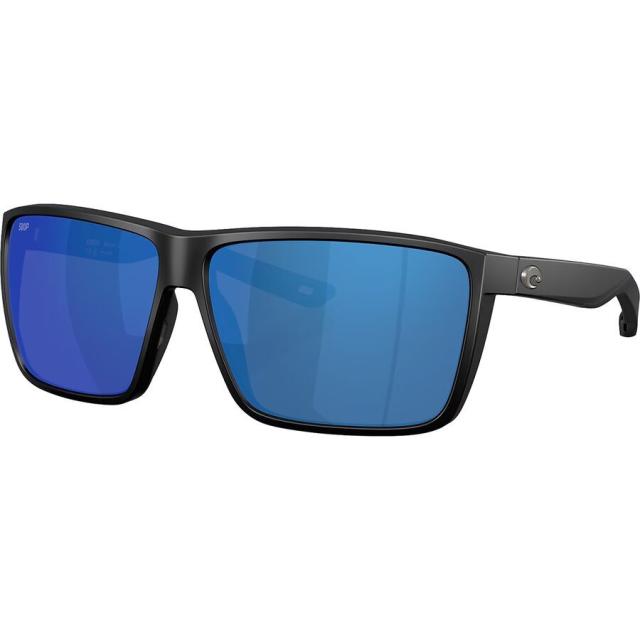 (取寄) コスタ リンコン リ 580P ポーラライズド サングラス Costa Rincon II 580P Polarized Sunglasses Matte Black/Blue Mirror 580P