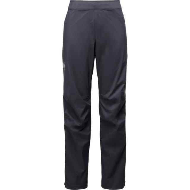 (取寄) ブラックダイヤモンド レディース ファインライン ストレッチ フルジップ パンツ - ウィメンズ  women Fineline Stretch Full-Zip Pant - Women's Black