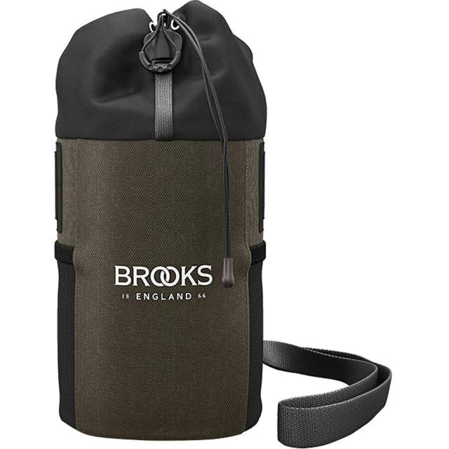 (取寄) ブルックスイングランド スケープ フィード ポーチ Brooks England Scape Feed Pouch Mud Green