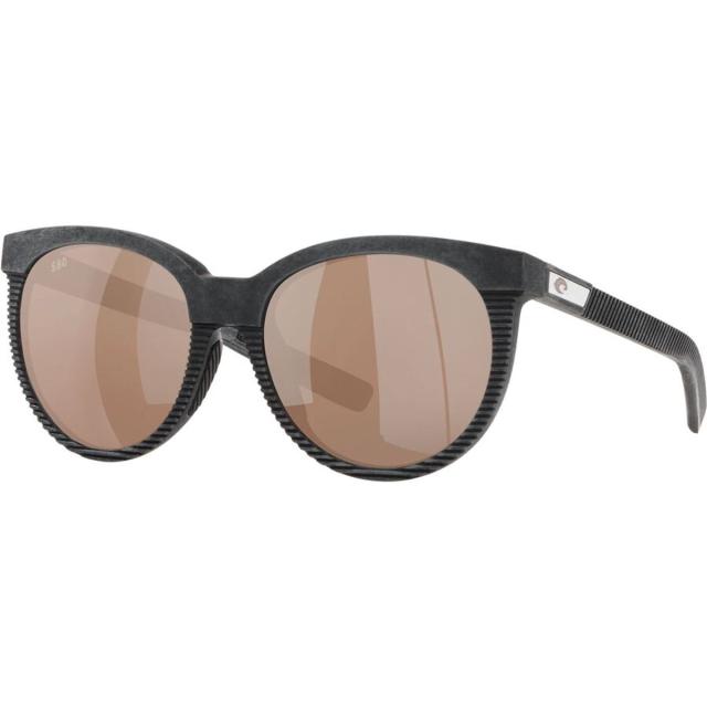 (取寄) コスタ ビクトリア 580G ポーラライズド サングラス Costa Victoria 580G Polarized Sunglasses Net Gray/Black Rubber/Copper Silver Mirror