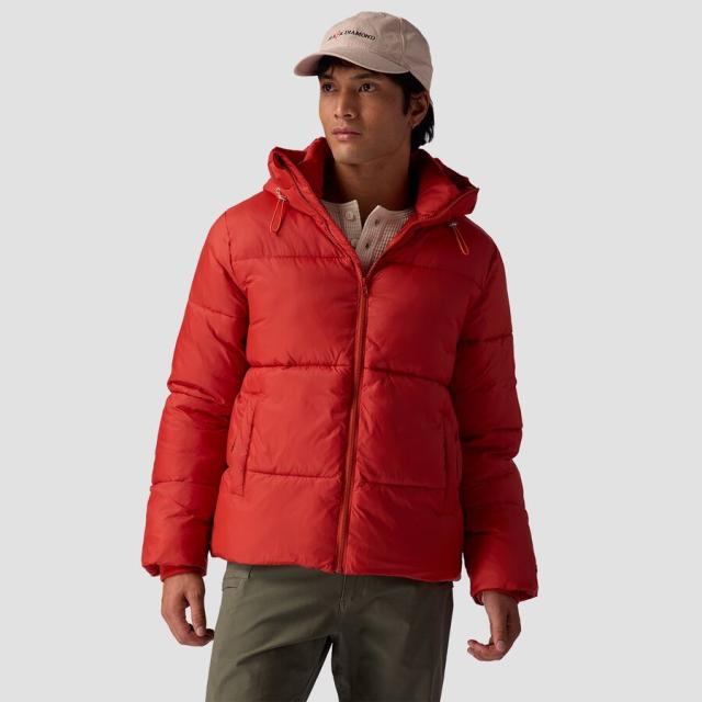 (取寄) ベイスンアンドレンジ メンズ ベイスン パファー ジャケット - メンズ Basin and Range men Basin Puffer Jacket - Men's Burnt Orange