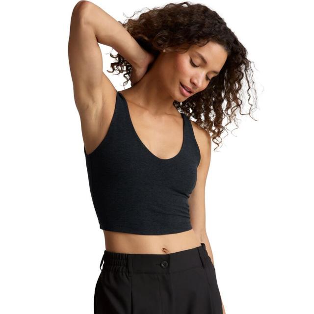 (取寄) ビヨンドヨガ レディース スペースダイ グッド デイ クロップド タンク トップ - ウィメンズ Beyond Yoga women Spacedye Good Day Cropped Tank Top - Women's Darkest Night